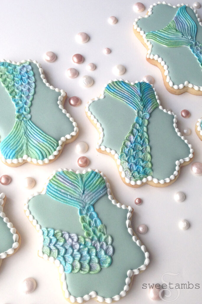 Mermaid Tail Cookies!