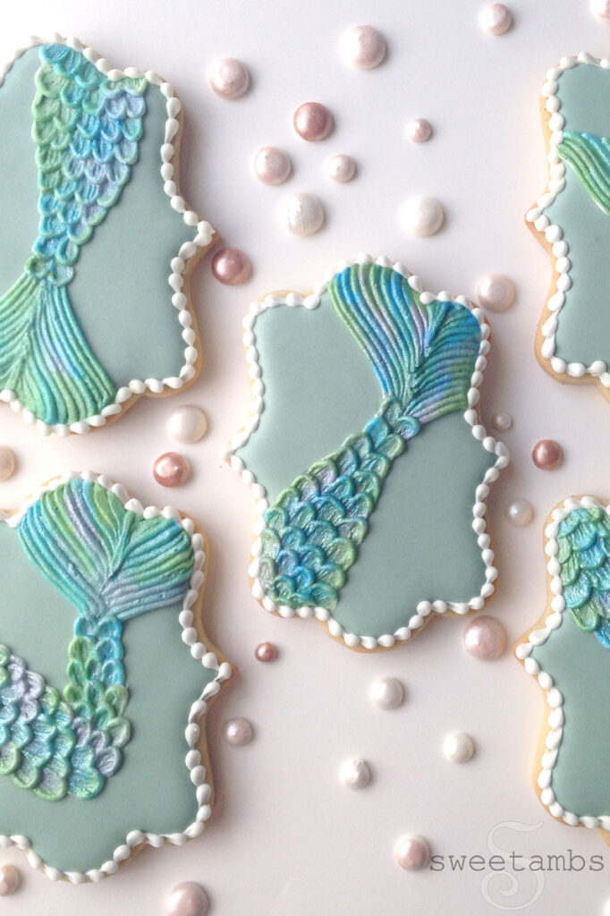 Mermaid Tail Cookies!