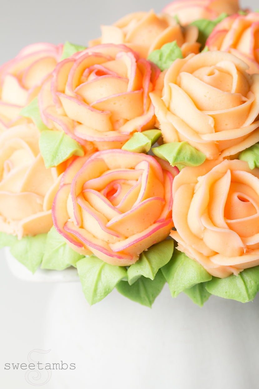 How To Make Rose Cake Pops - SweetAmbs