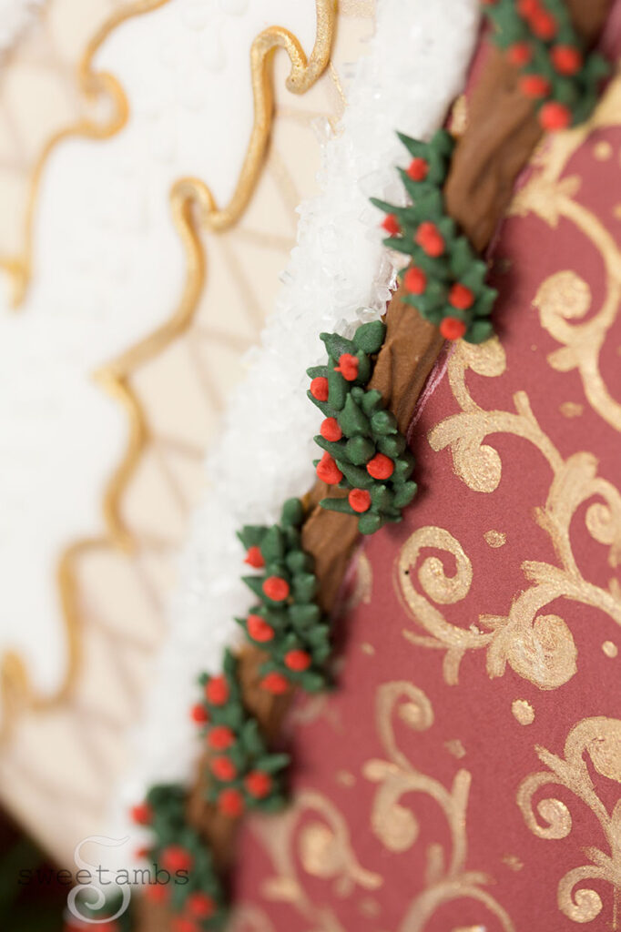 Santa Claus Gingerbread Cookie - SweetAmbs