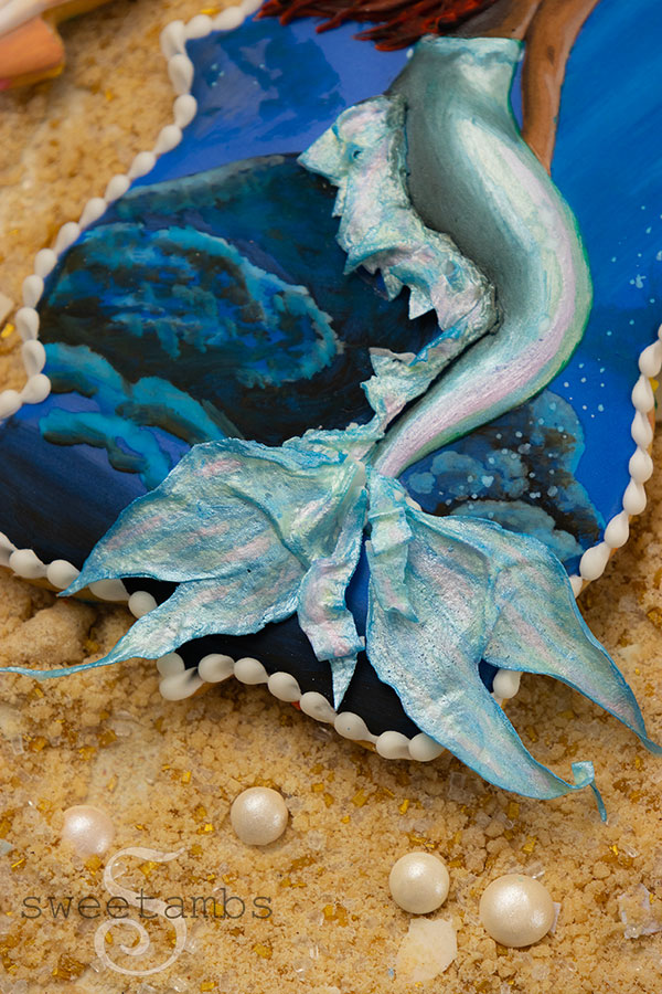 The Little Mermaid Cookies - SweetAmbs